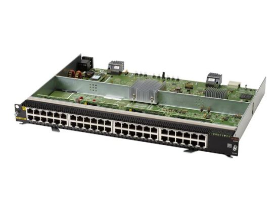 HPE Aruba 6400 - expansion module - Gigabit Ethernet (PoE) x 48 ...