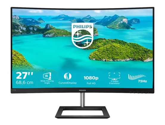 Philips E-line 272E1CA - LED monitor - curved - Full HD (1080p) - 27 ...