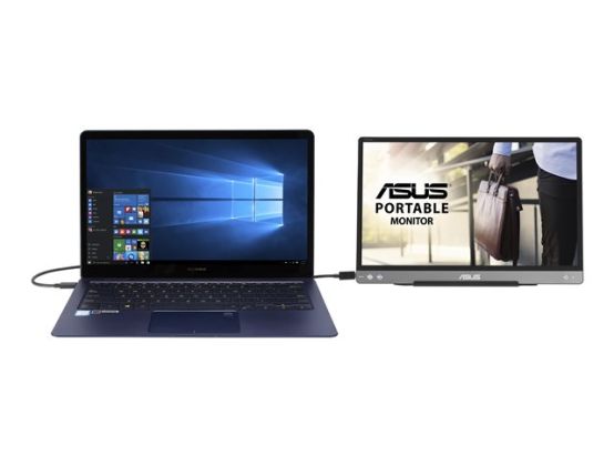 ASUS ZenScreen MB14AC - LED monitor - 14" - portable - 1920 x 1080 Full ...