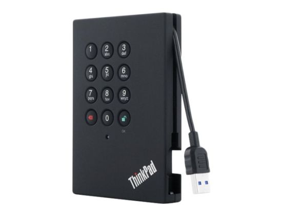 Lenovo ThinkPad USB 3.0 Secure - hard drive - 500 GB - USB 3.0