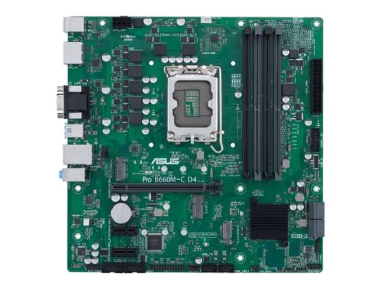 ASUS PRO B660M-C D4-CSM - motherboard - micro ATX - LGA1700 Socket ...